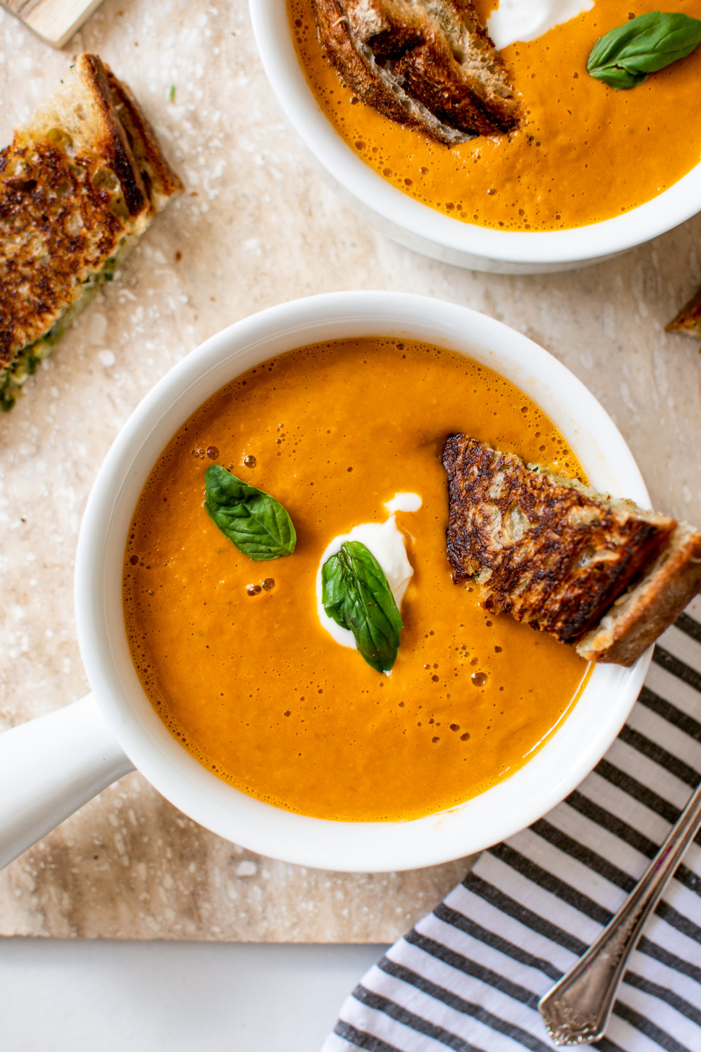 Sopa de Tomates Cherry y Ajo Rostizado / Cherry Tomato and Roasted ...